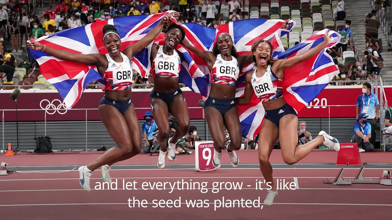 Team GB men and women's 4x100m relay teams clinch silver and bronze - Tokyo 2020 Olympics