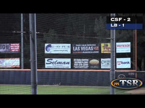 No. 4 Cal State Fullerton Titans defeat the Dirtbags Friday night at Goodwin Field