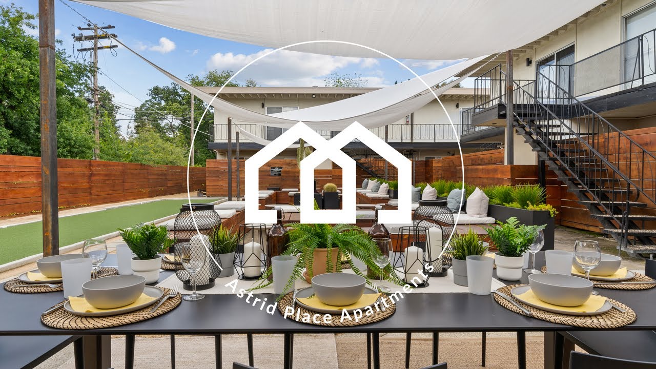 Astrid Place Apartments Courtyard - Outdoor Amenities | Fair Oaks, California