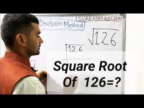 square root of 126 | vargmul nikalna | Class 8