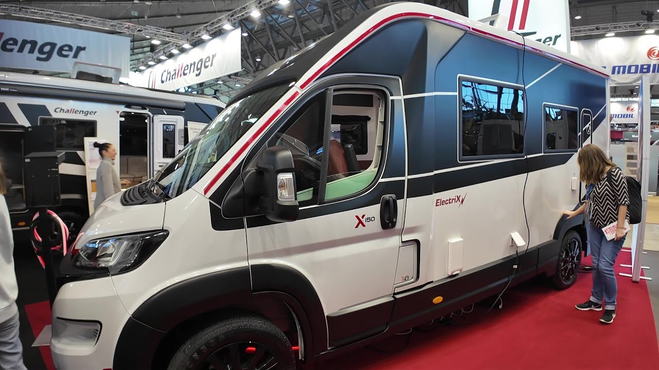 The Challenger X150 ElectriX Compact Motorhome Debuts as a New Type of ...