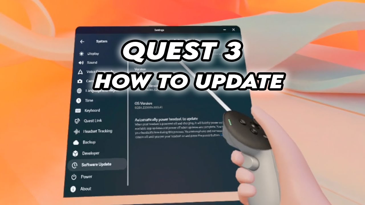 How To Update Your Meta Quest 3