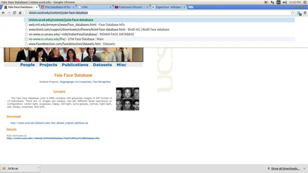 Facial Recognition with Python 1: PCA Eigenfaces