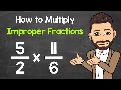 How to Multiply Improper Fractions | Multiplying Fractions | Math with Mr. J