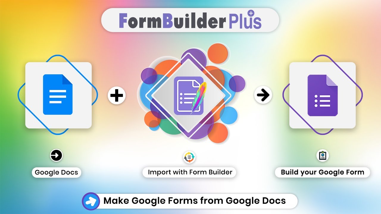 How to make Google Forms from Google Docs without copy paste? - Form Builder Plus