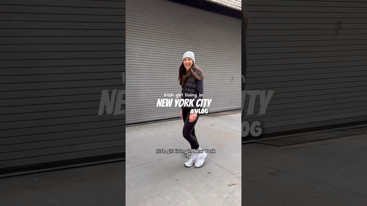 Spend a day with me in nyc #irishgirl #newyork #vlog