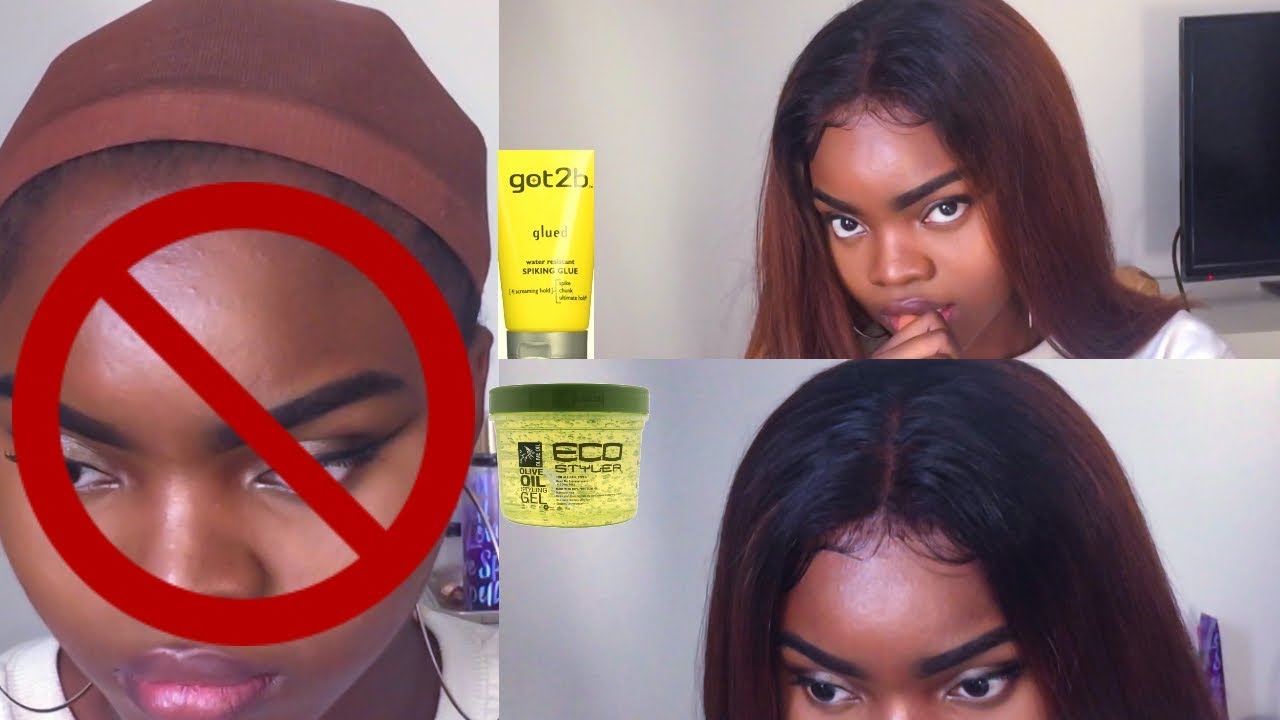 How I lay my wigs down w/o the stocking cap method + removal | secrets revealed!