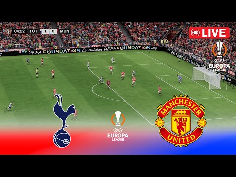 π΄LIVE : Tottenham Hotspur vs Manchester United Europa League 2025 | Final Match | Pes 21 Simulation