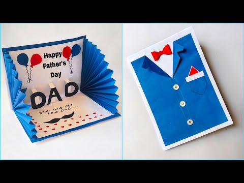 DIY Father's Day Greeting Card Idea | Easy Pop Up Card For Father's Day | father's day gift ideas