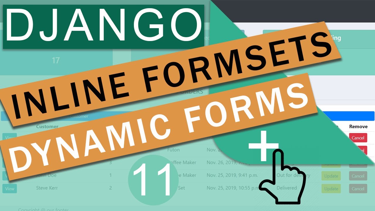 Inline Formsets | Django (3.0)  Crash Course Tutorials (pt 11)