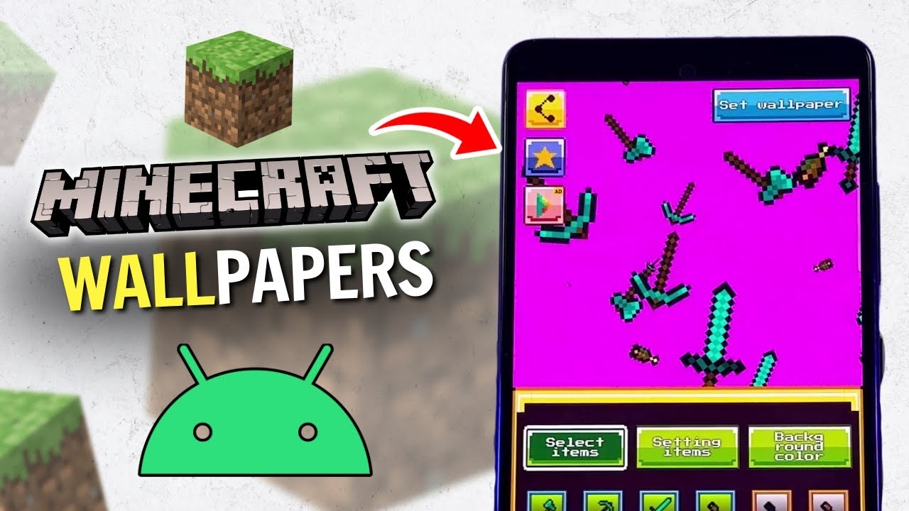 How to Install Minecraft Live Wallpapers on Android | Animated Backgrounds Guide