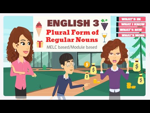Plural Form of Regular Nouns/Singular and Plural Nouns | English with Teacher Joan