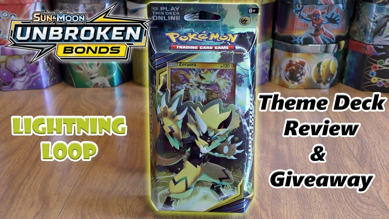 Lightning Loop Theme Deck Review and Giveaway