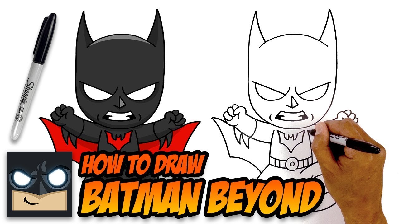 How to Draw Batman Beyond | Step-by-Step Tutorial