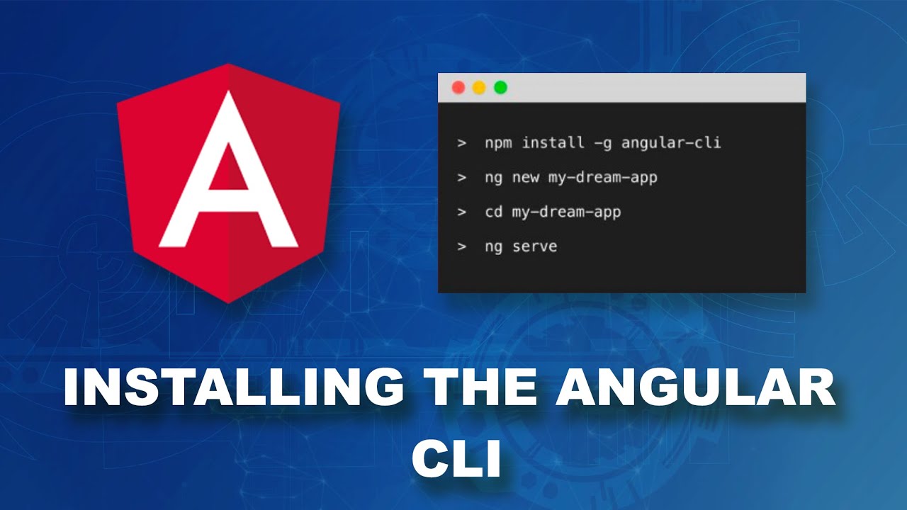 Angular 10 - Installing the Angular CLI