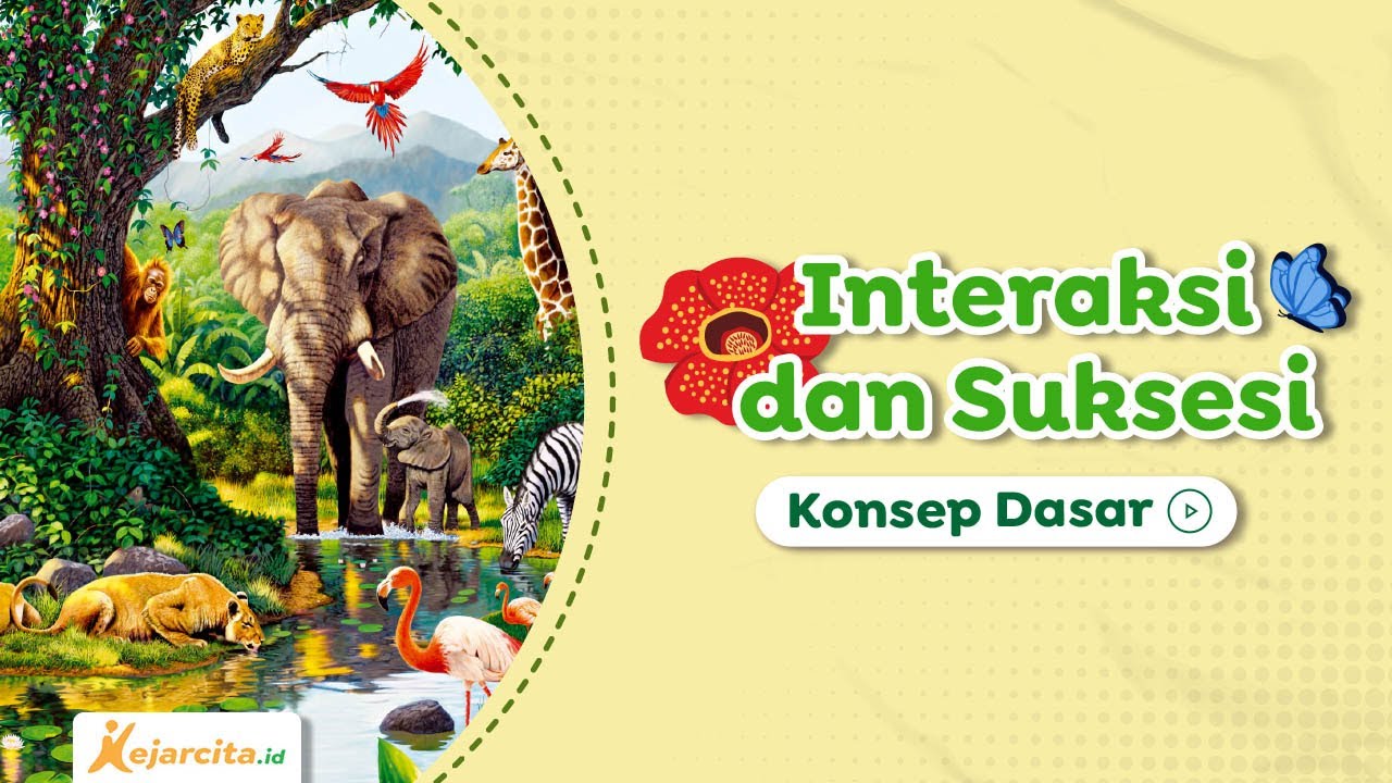 Interaksi Makhluk Hidup dan Suksesi Ekologi | Biologi SMA