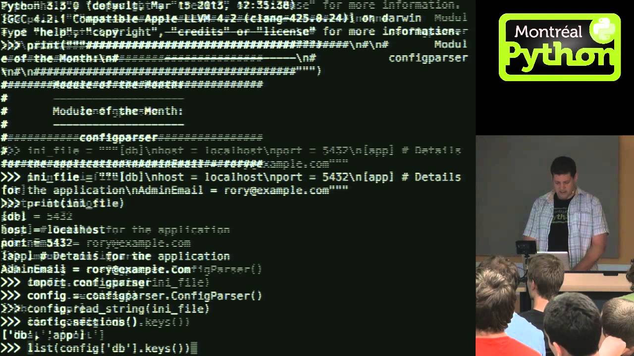 Module of the Month: configparser #MP47