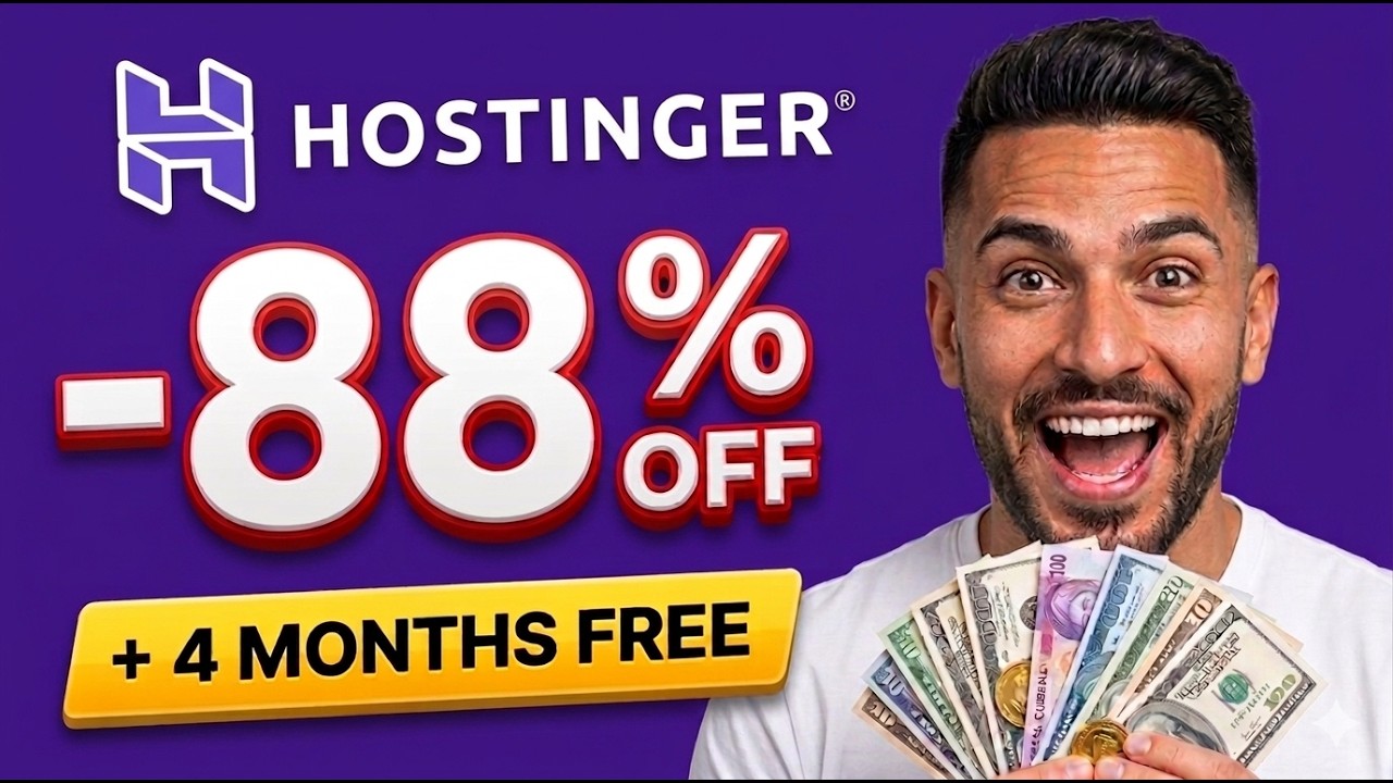 Hostinger coupon code | Grab here the best Hostinger deal! 💸