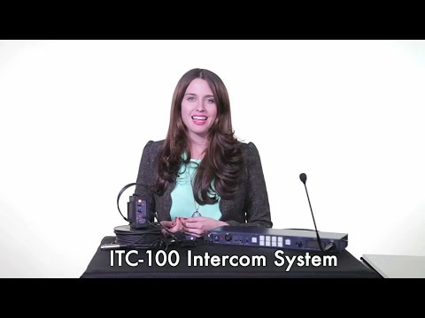 ITC-100 Intercom System | Datavideo | Datavideo | Professional end-to ...