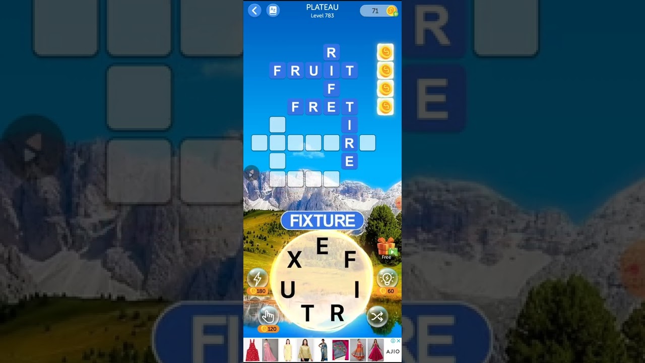 Crossword Quest Level 783 #crossword #wordcross #puzzle