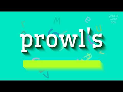 How to say "prowl's"! (High Quality Voices)