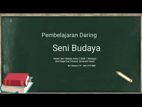 Materi Seni Budaya "Seni Rupa 2 Dimensi"