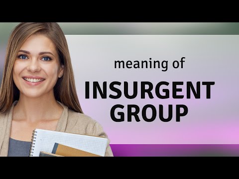 Understanding "Insurgent Group": A Guide for English Learners