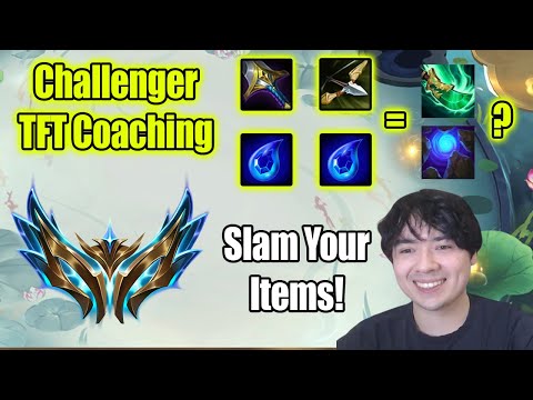 Thinking About Item Slams And What Units Can Hold Items Is So Important! I Set 11 TFT Coaching