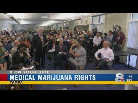Medical marijuana advocates pack Florida Department of Health meeting, speak out for use
