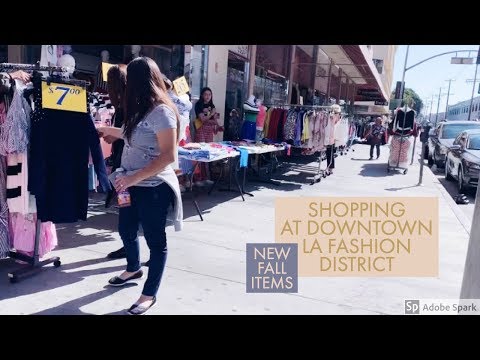 Come Shopping With Me Fall Clothing | Downtown La Fashion District | 2019