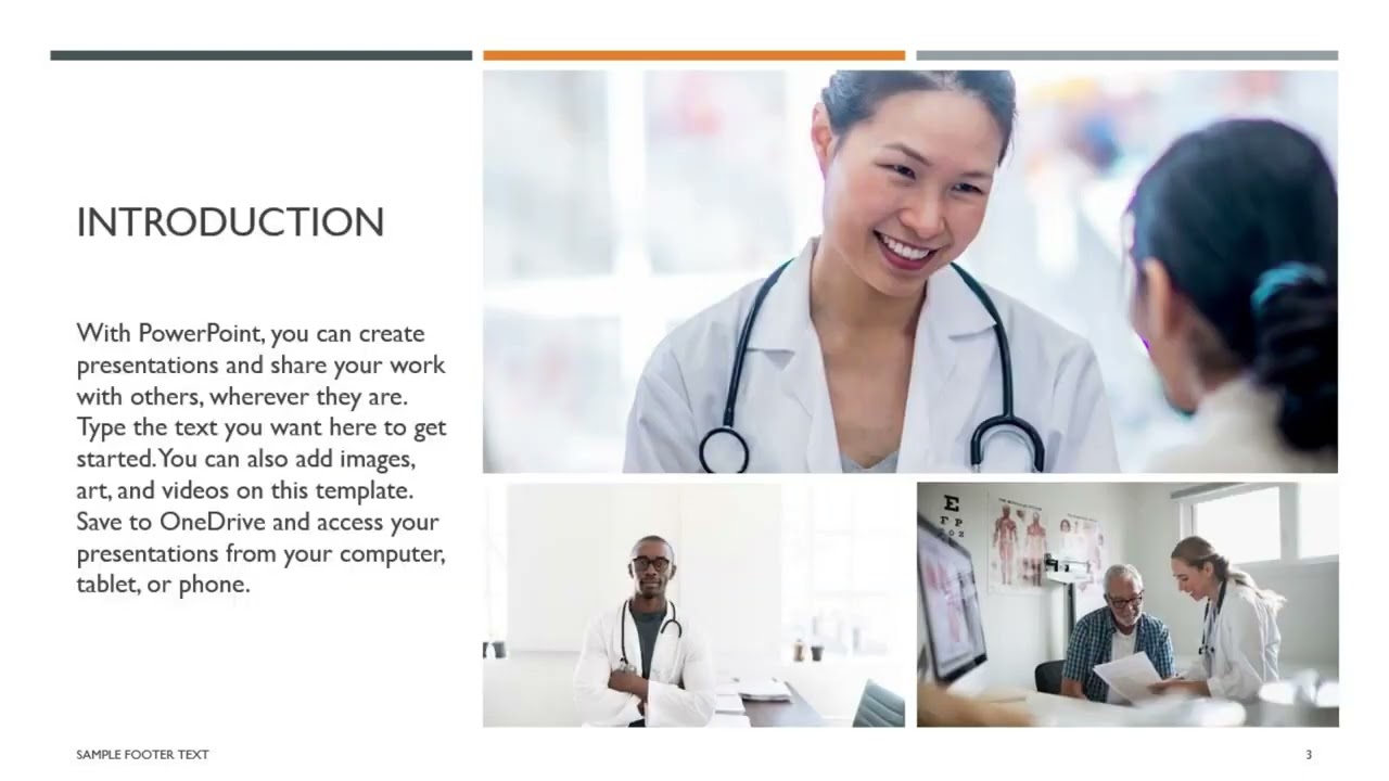 Medicine Presentation PowerPoint Template PPT