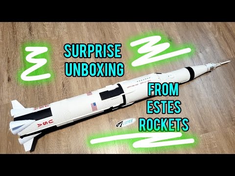Estes Model Rocket Unboxing! SURPRISES LOOK AT THIS!