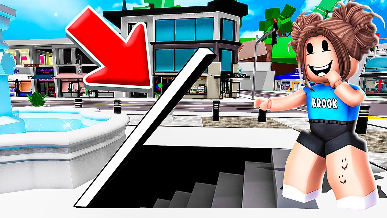 We Found A HIDDEN TUNNEL In Roblox Brookhaven!