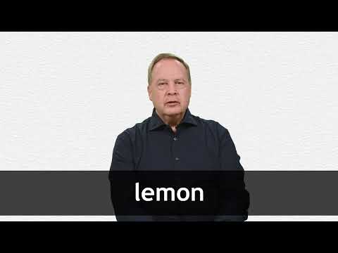LEMON definition and meaning | Collins English Dictionary