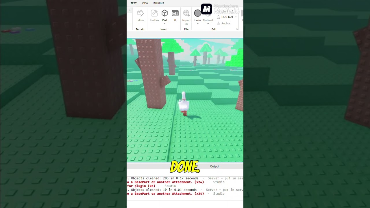 How To Make Infinite Terrain Generation for Roblox Studio! 🌍 #roblox #robloxstudio