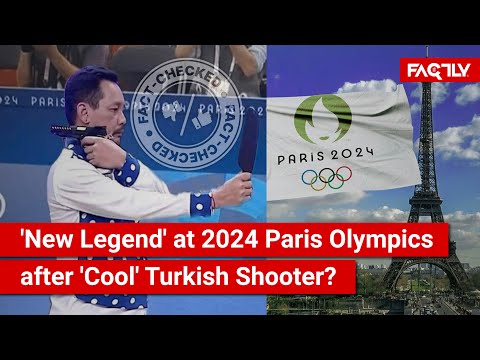 FACT CHECK: Viral Image Shows 'New Legend' at 2024 Olympics after 'Cool' Turkish Shooter Dikeç?