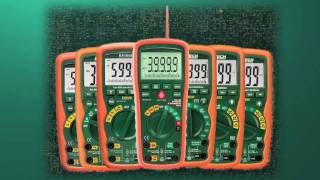 Extech EX520のサポート：11 機能 ヘビーデューティ True RMS 産業用マルチメーター | Teledyne FLIR