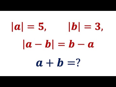 Can you find a+b? | Algebra | Math Olympiad