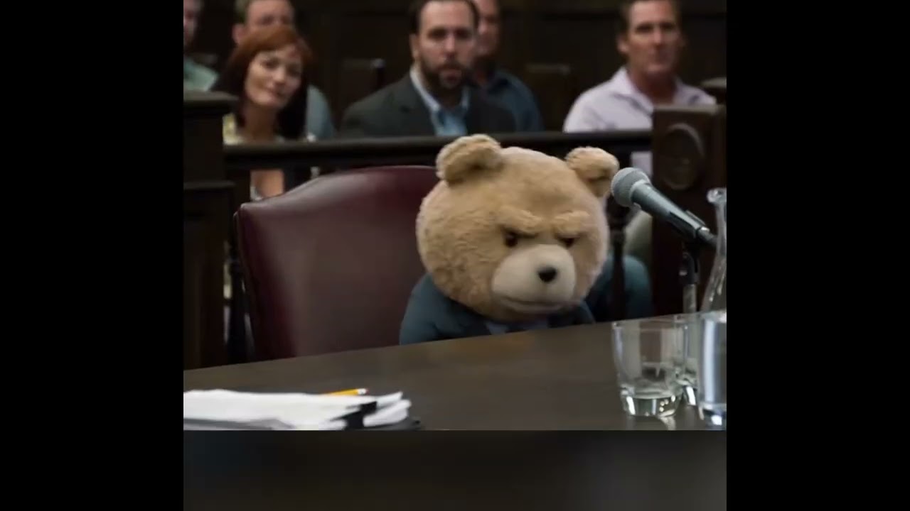 Teddy shut up meme template video
