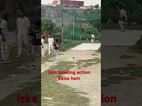 Iska bowling action kaisa hain #anubhavcricketacademy #cricket #legspin