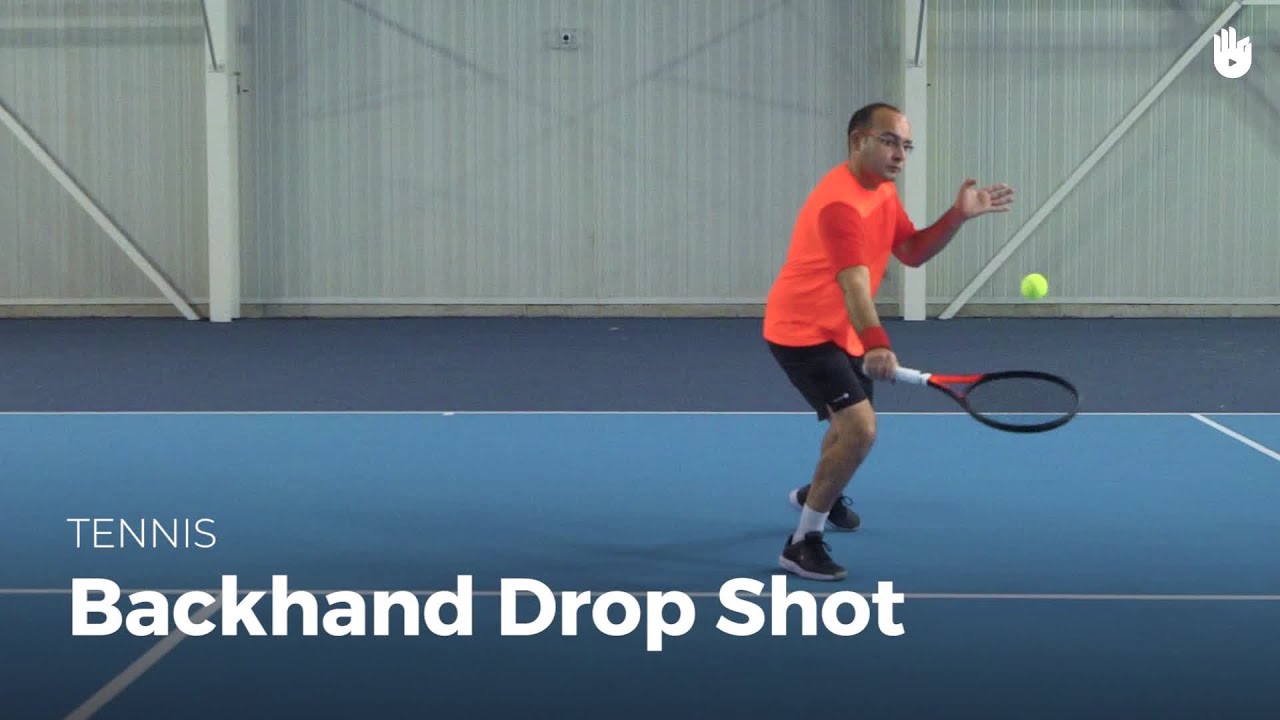 How to Hit a Backhand Drop Shot - How to Play Tennis | Sikana