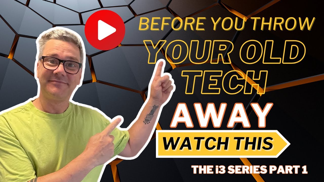Before you throw away your old tech, watch this. Part 1