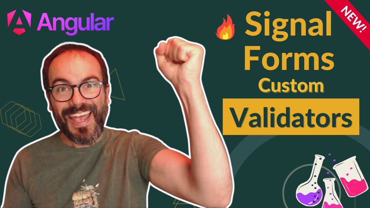 Angular Signal Forms: User Registration Form with 2 Custom Validators!