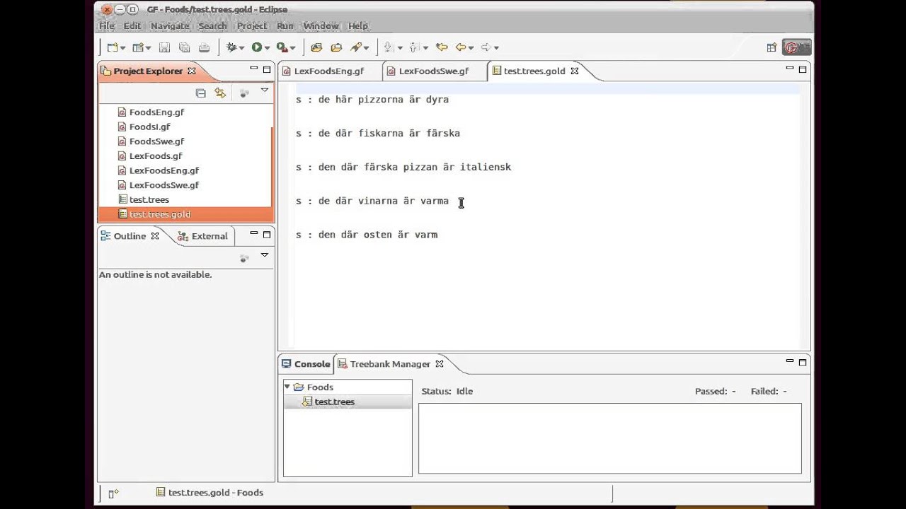 John J. Camilleri, The GF Eclipse Plugin