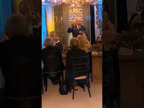 Biden Toasts to Future of US-China Relations at APEC Dinner