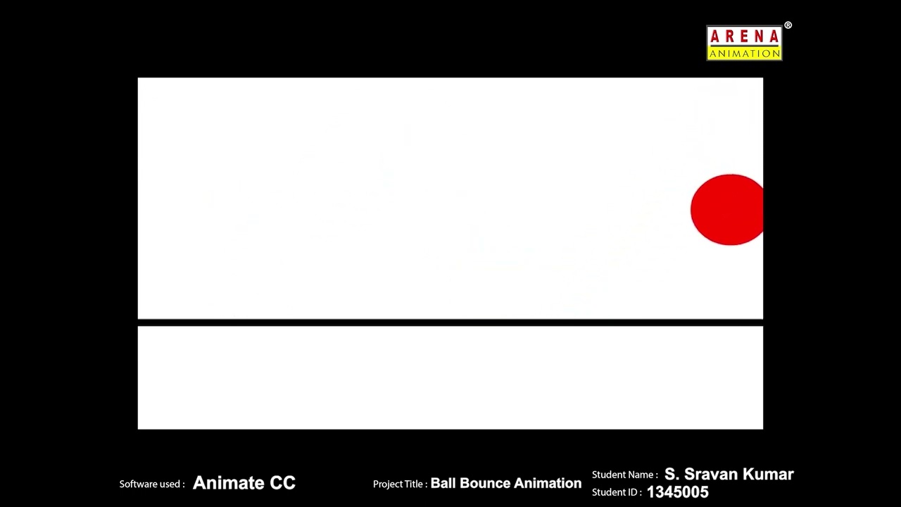 Ball Bounce Animation GIF