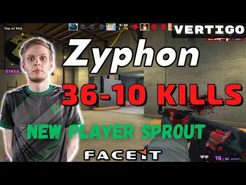 CSGO POV Zyphon (36-10) Vertigo 𝙒𝙞𝙣 (16-7) / Faceit 26.02.2023