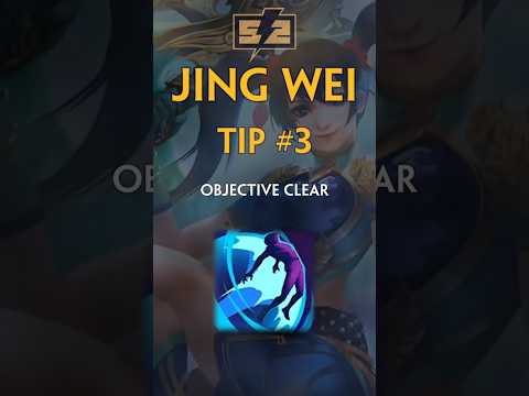 Jing Wei Smite 2 Noob-Proof God Guide Tip #3 Objective Clear #games #smite2 #guide
