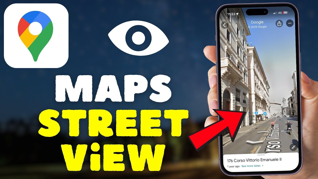 How To Use Google Maps Street View On iPhone (2025)