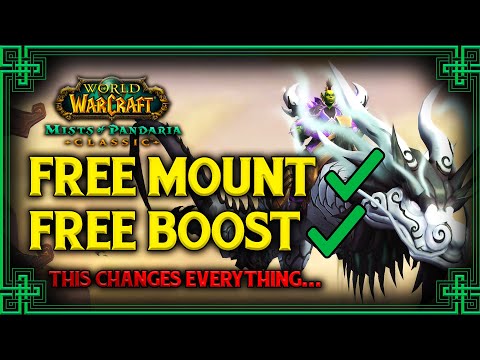 MoP Classic Is HUGE – Free Boosts, Mounts & Major Changes